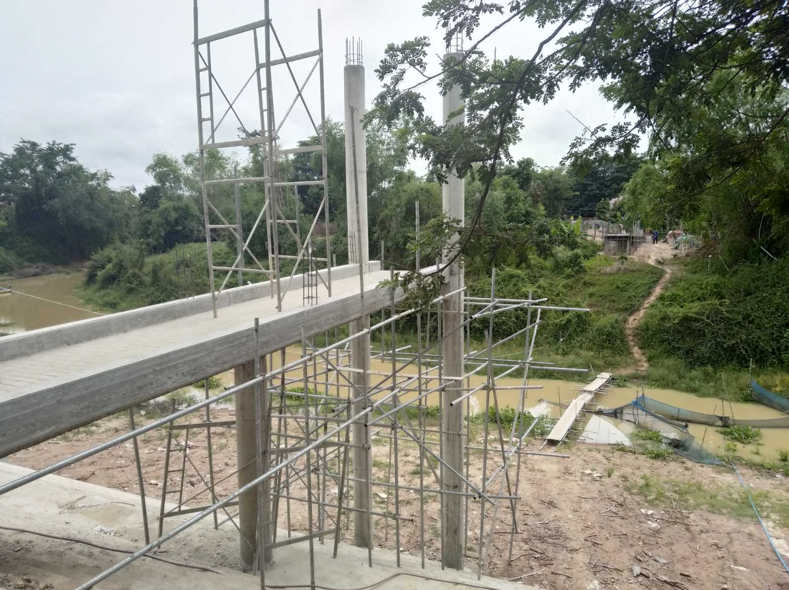 Taom Suspension Bridge Inaugurated – Catholic Church in Siem Reap and ...